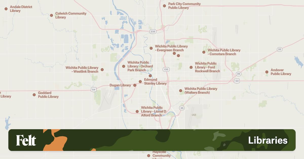 Libraries in the city of Wichita, Kansas