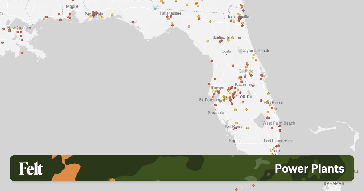 Power plants in Florida