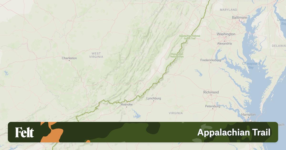 Appalachian Trail in Virginia