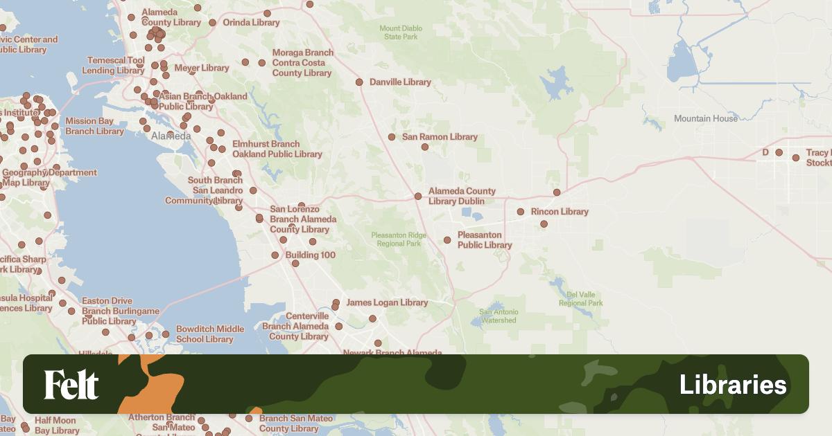 Libraries in Alameda County, California