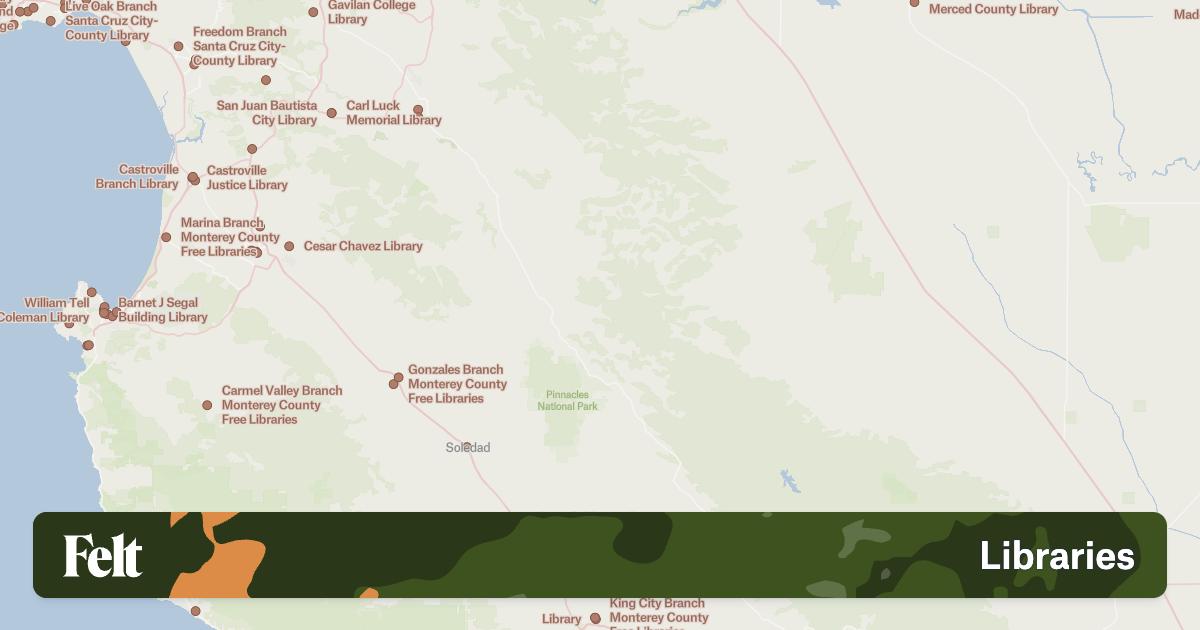 Libraries in San Benito County, California
