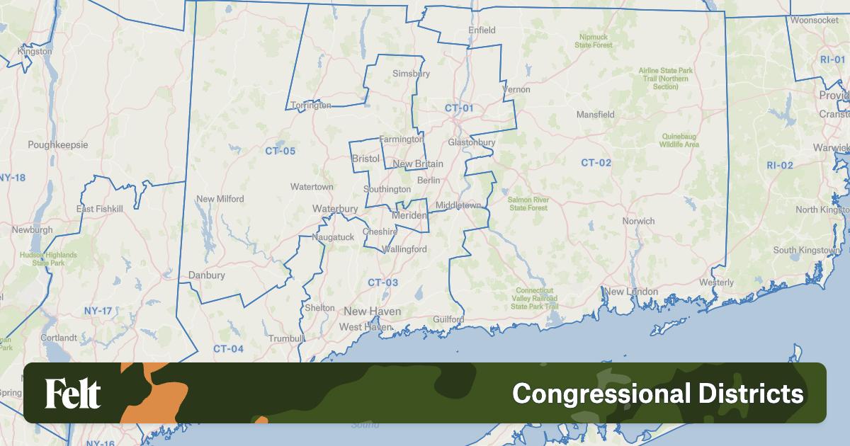 Congressional Districts in Connecticut