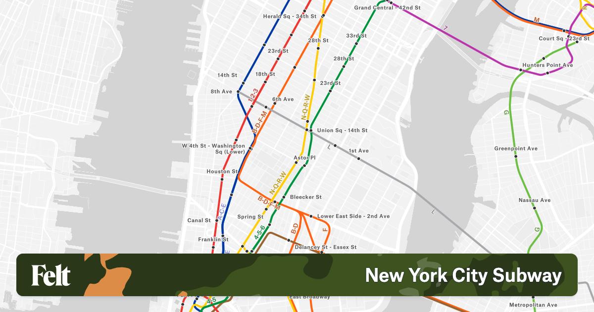 Subway stations in the city of New York, New York