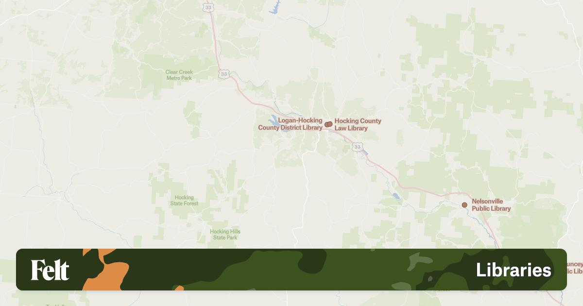 Libraries in Hocking County, Ohio