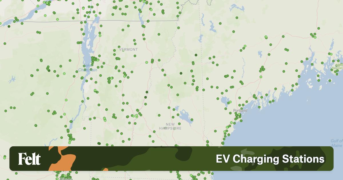 Electric Vehicle Charging Stations in New Hampshire