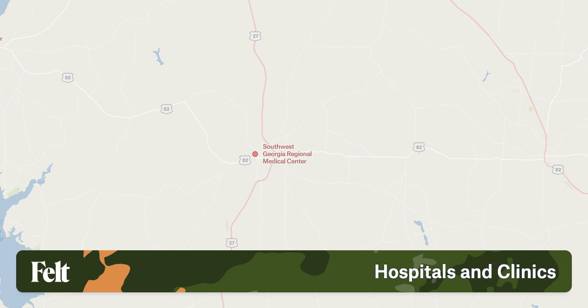 Hospitals and clinics in Randolph County, Georgia
