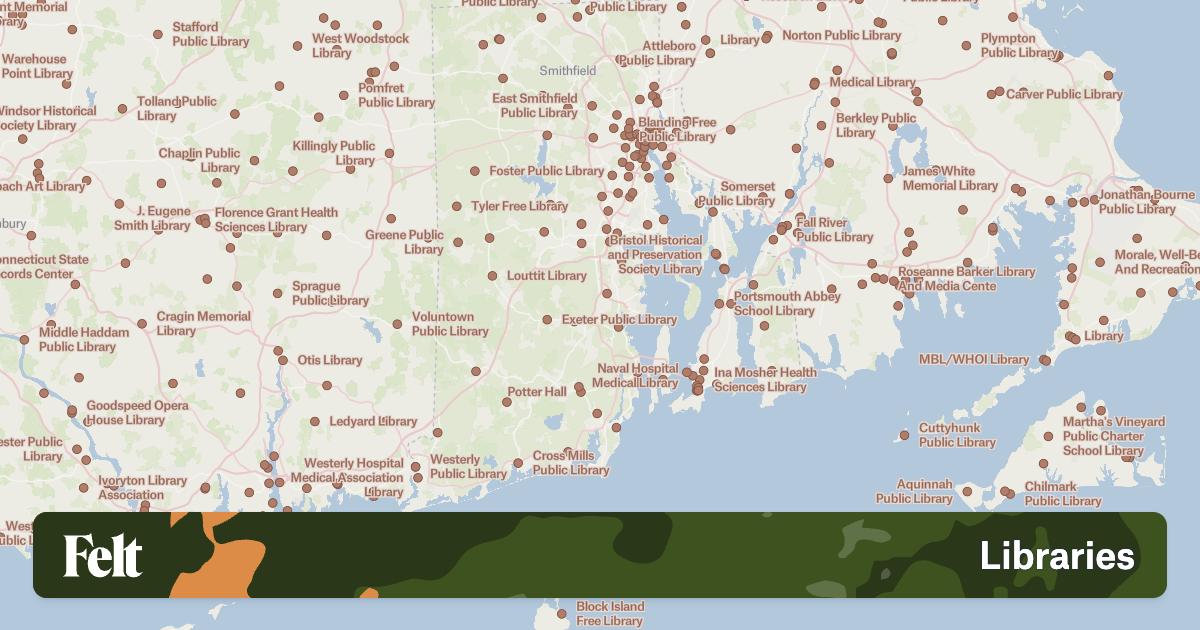 Libraries in Rhode Island