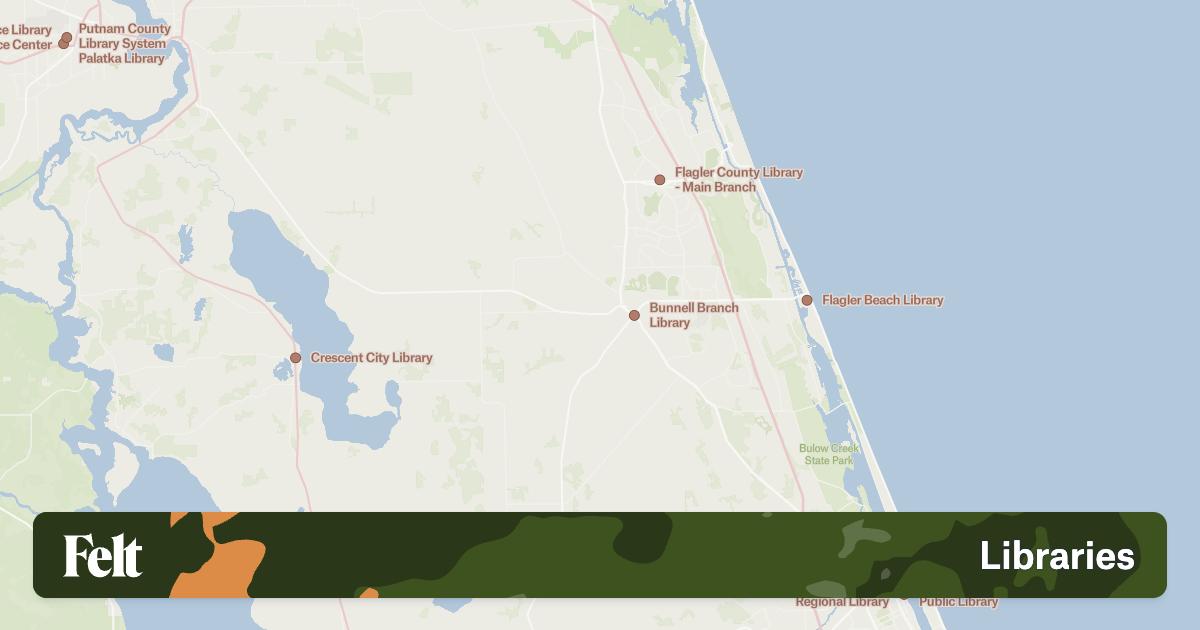 Libraries in Flagler County, Florida