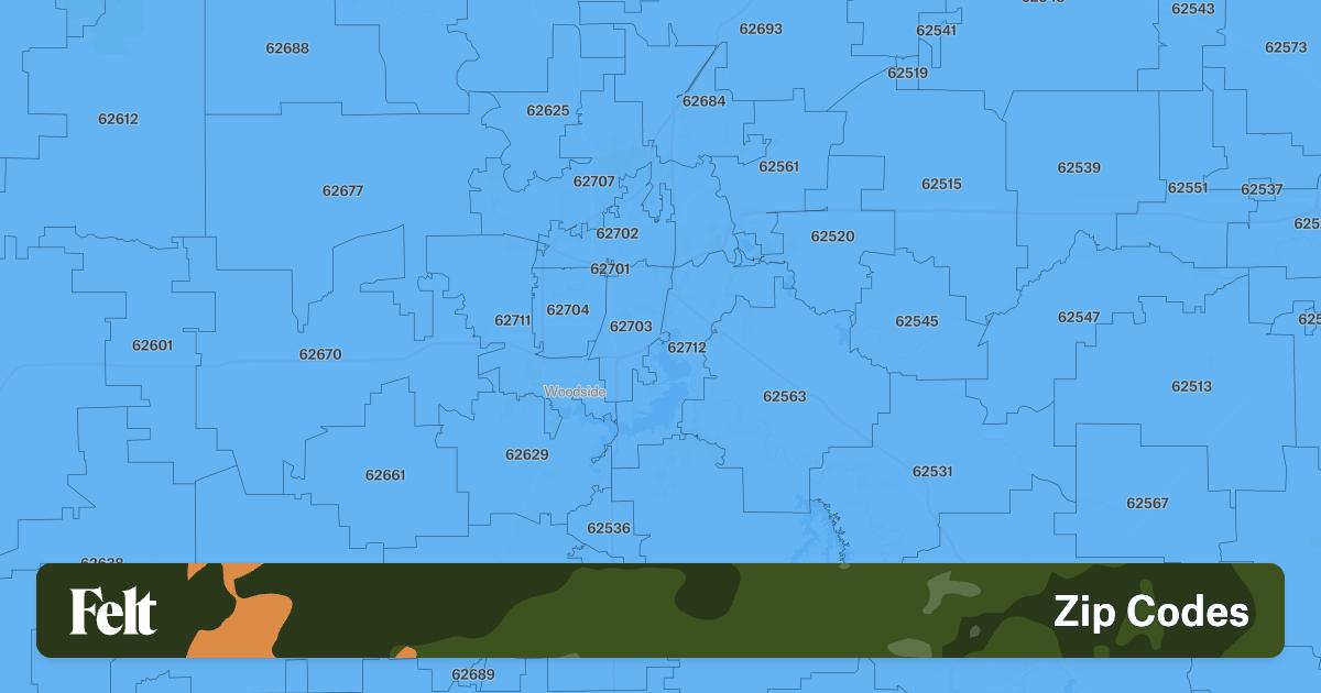 ZIP Codes in Sangamon County, Illinois