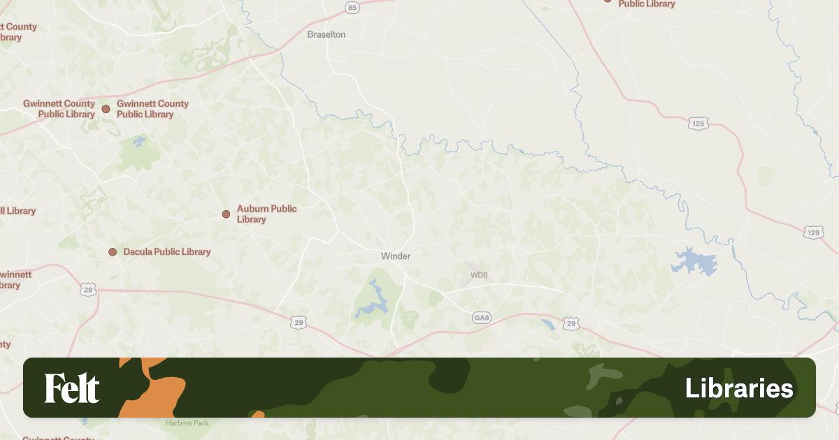 Libraries in Barrow County, Georgia