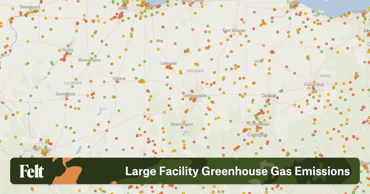 Greenhouse Gas Emissions in Indiana