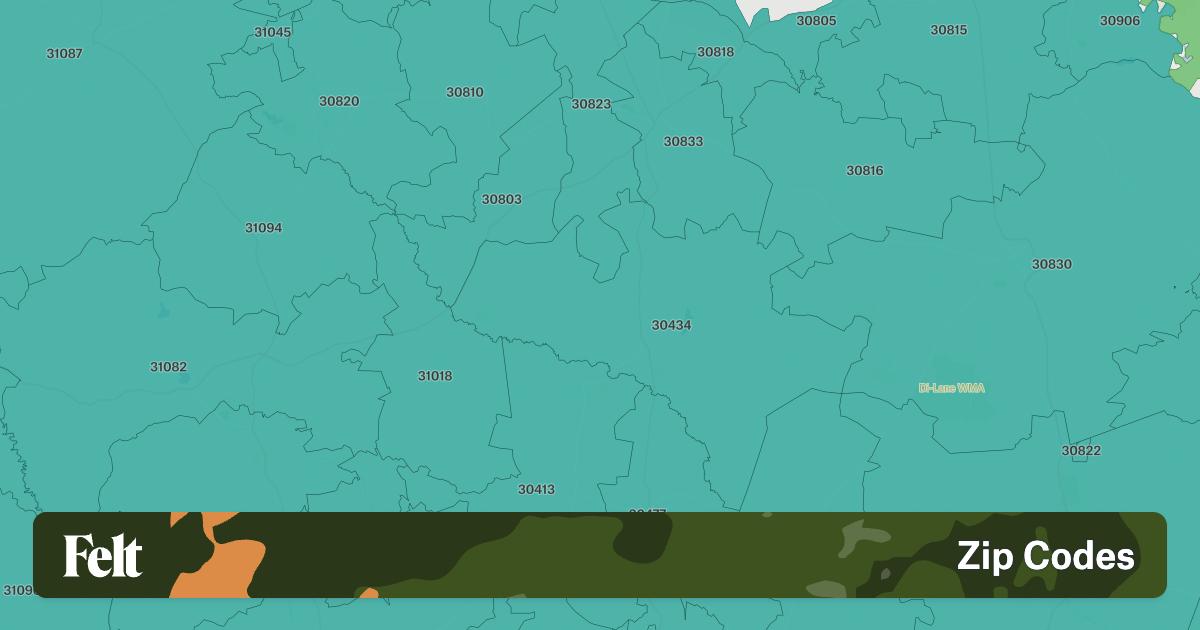 ZIP Codes in Jefferson County, Georgia