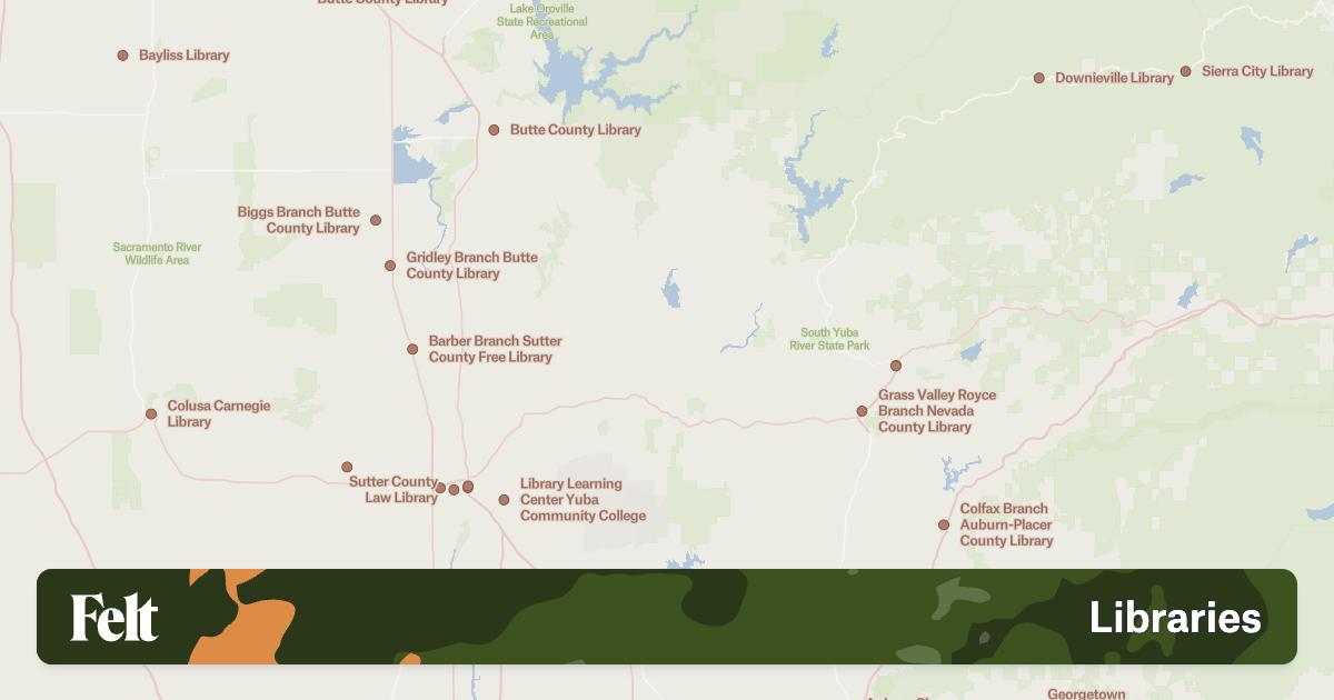 Libraries in Yuba County, California