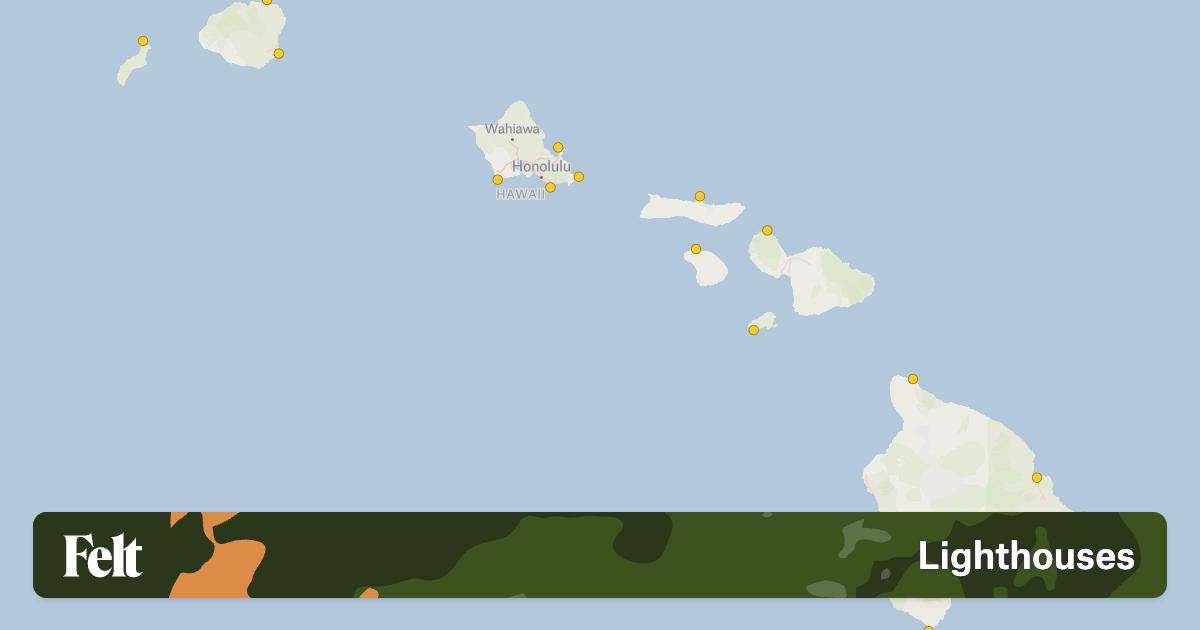 Lighthouses in Hawaii