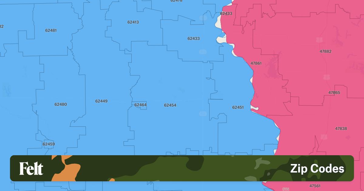 ZIP Codes in Crawford County, Illinois