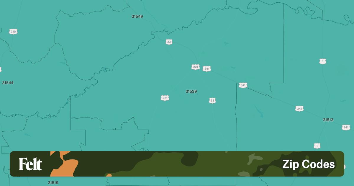ZIP Codes in Jeff Davis County, Georgia