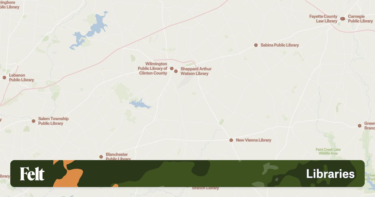 Libraries in Clinton County, Ohio