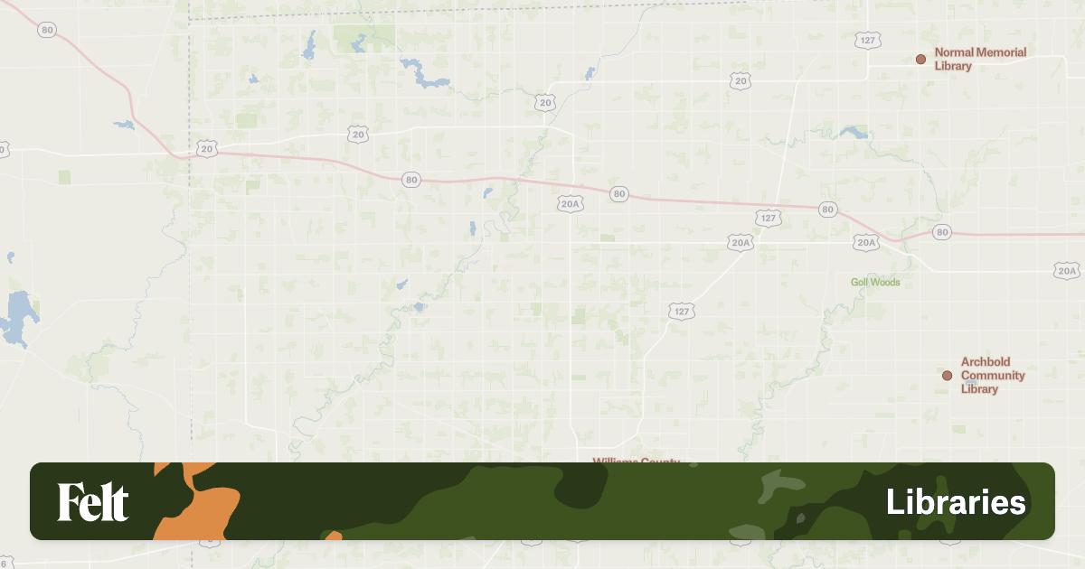 Libraries in Williams County, Ohio