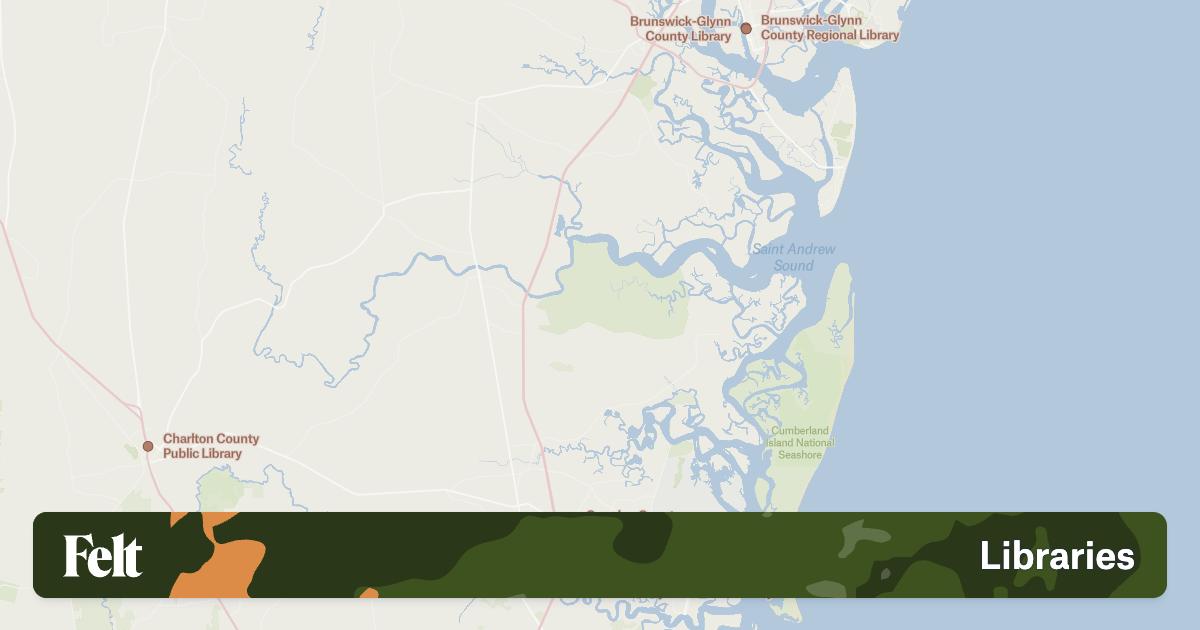 Libraries in Camden County, Georgia