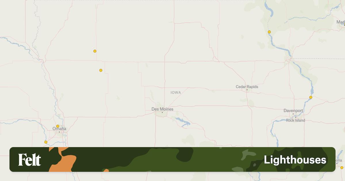 Lighthouses in Iowa