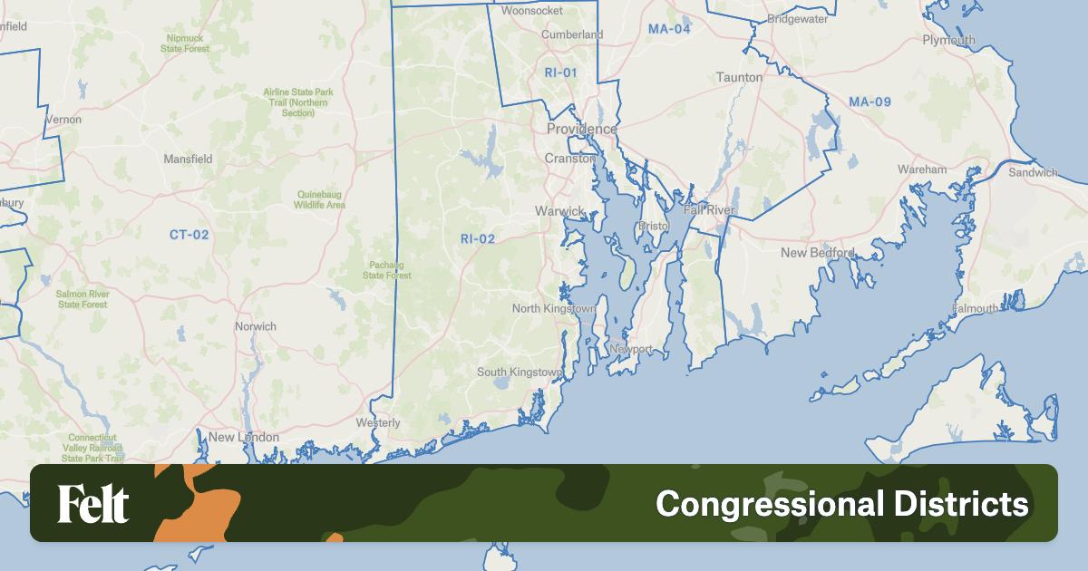 Congressional Districts in Rhode Island