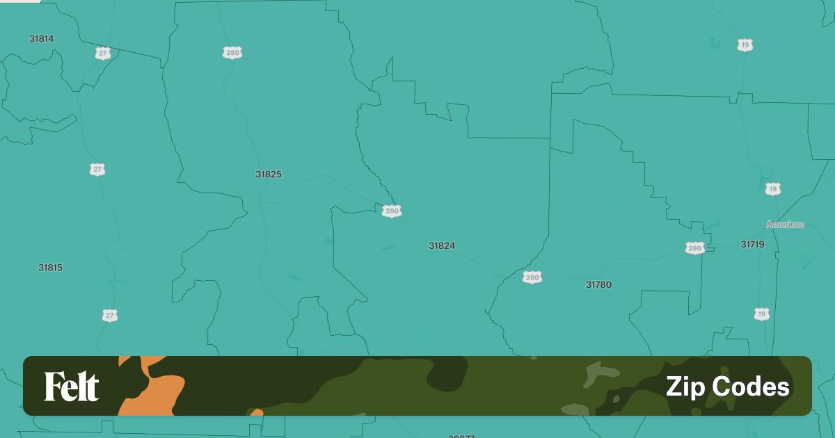 ZIP Codes in Webster County, Georgia