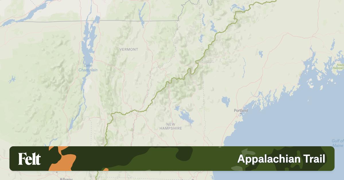 Appalachian Trail in New Hampshire