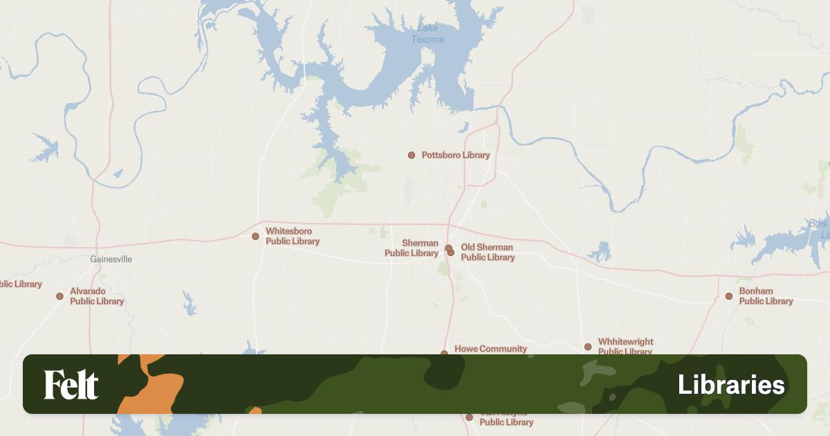 Libraries in Grayson County, Texas