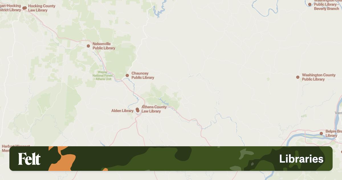 Libraries in Athens County, Ohio