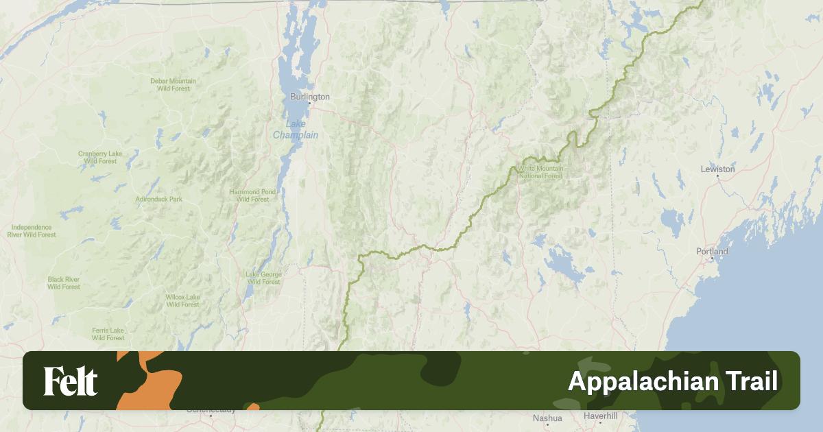 Appalachian Trail in Vermont