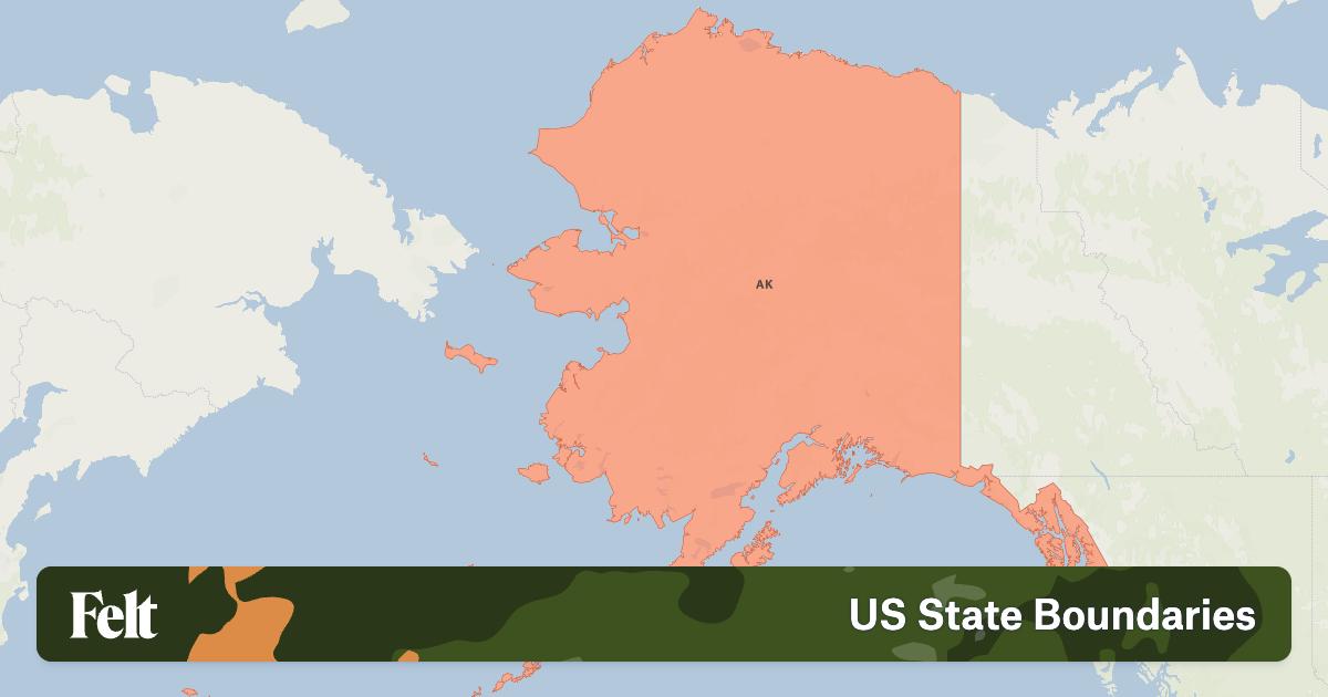 State Boundaries in Alaska