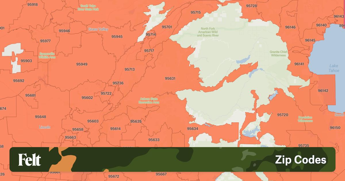 Placer County Zip Code Map: Your Ultimate Guide