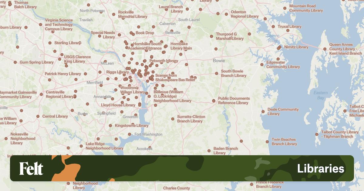 Libraries in Prince George's County, Maryland