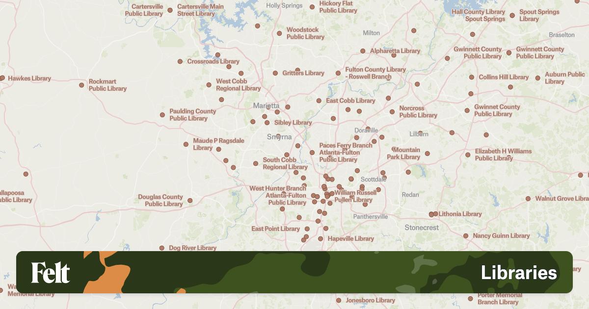 Libraries in Fulton County, Georgia