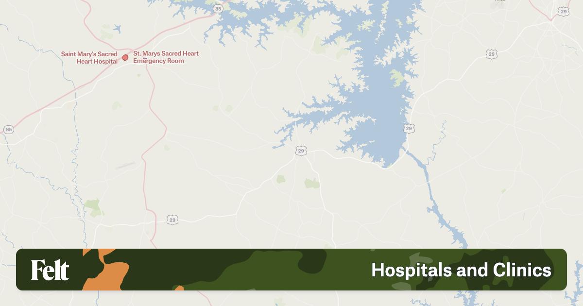 Hospitals and clinics in Hart County, Georgia