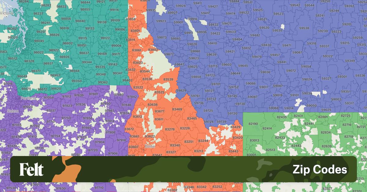 ZIP Codes in Idaho