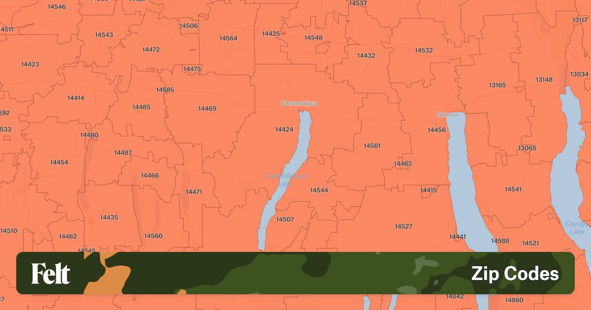 Ontario California Zip Codes Map