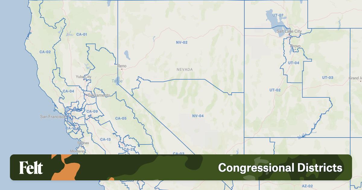 Congressional Districts in Nevada