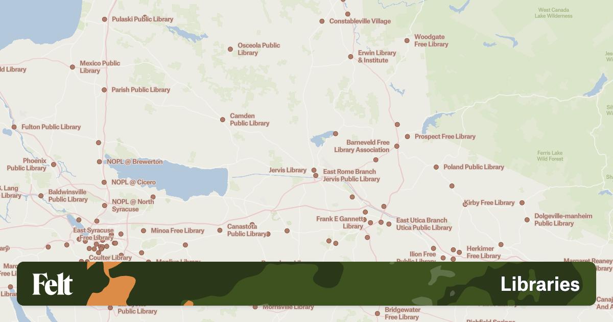 Libraries in Oneida County, New York