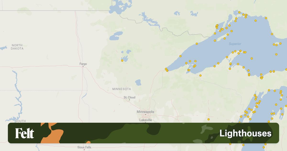 Lighthouses in Minnesota