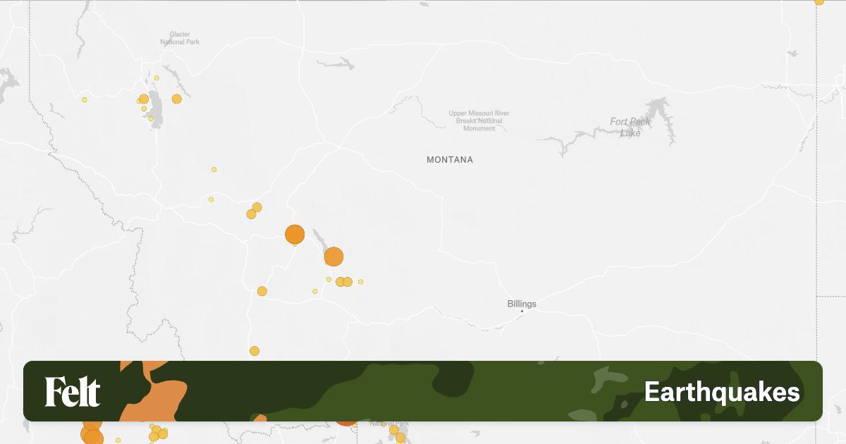 Earthquakes In Montana