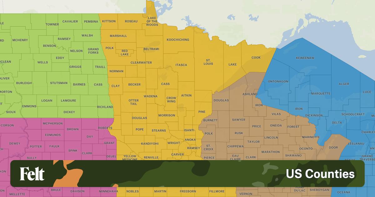 Counties in Minnesota