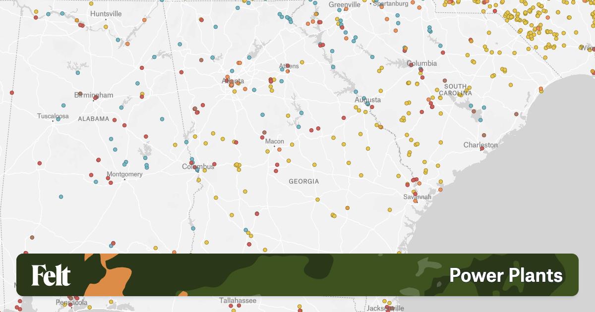 Power plants in Georgia
