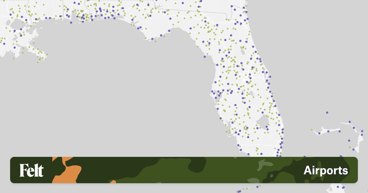 Airports in Florida