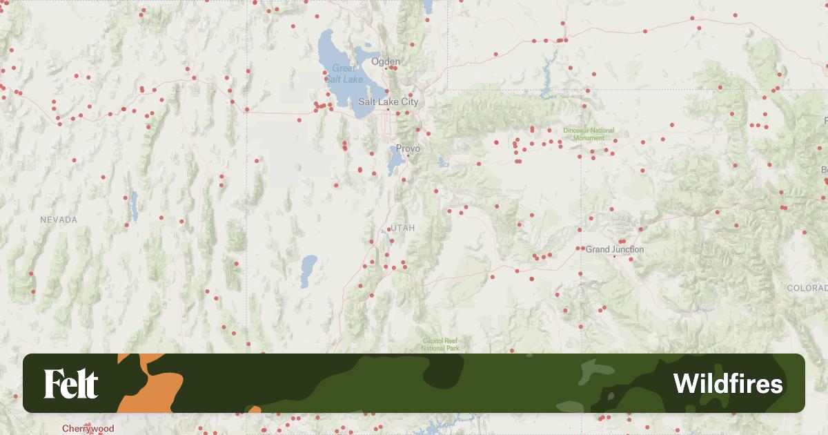 Wildfires in Utah