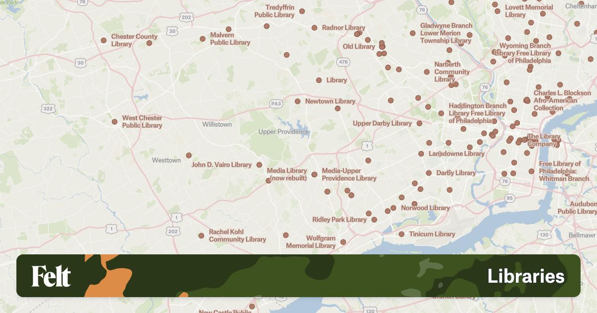 Libraries in Delaware County, Pennsylvania