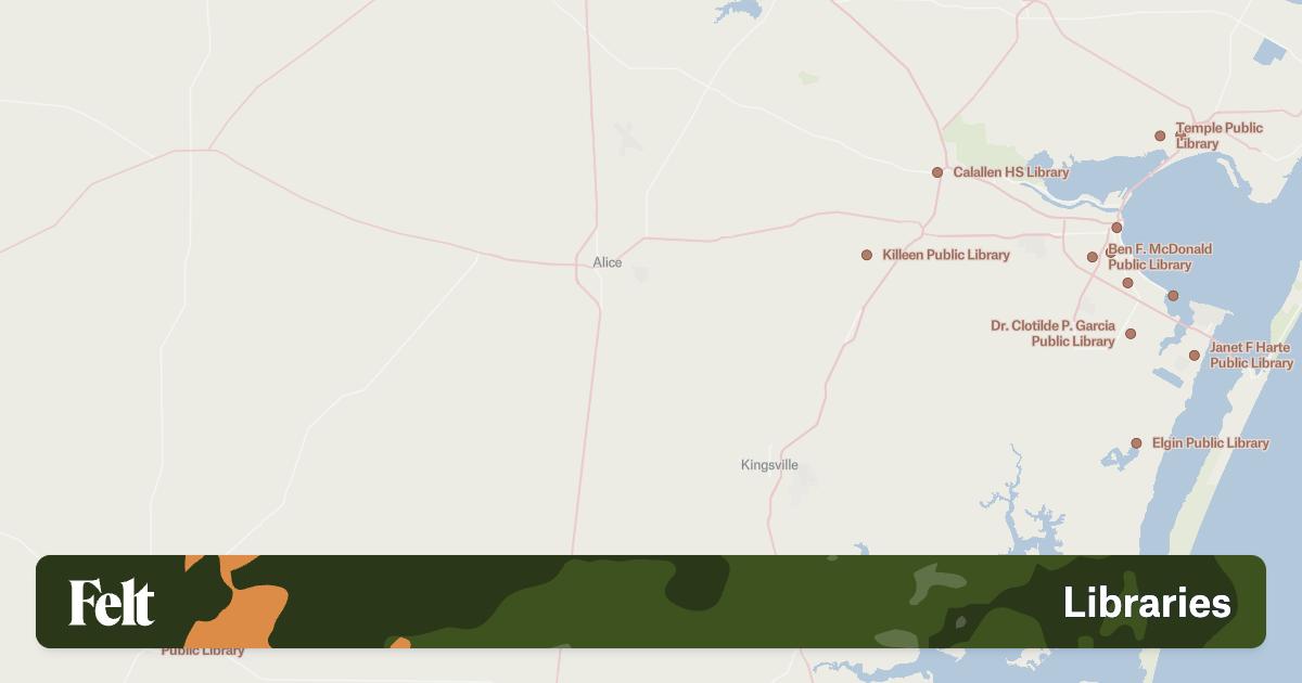 Libraries in Jim Wells County, Texas