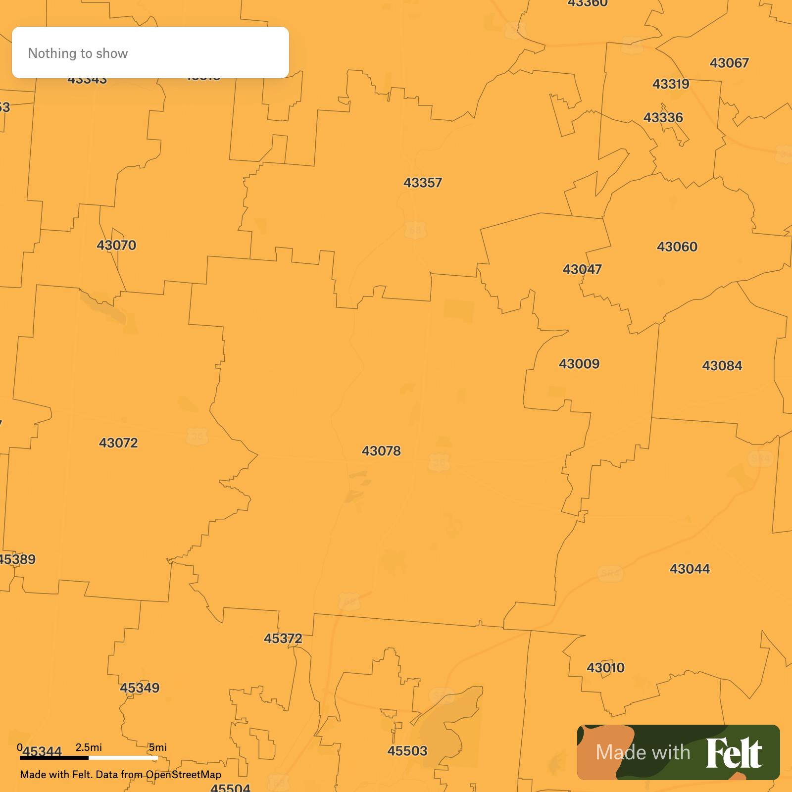ZIP Codes In Ohio ZIP Codes In Ohio