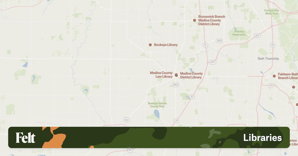 Libraries in Medina County, Ohio