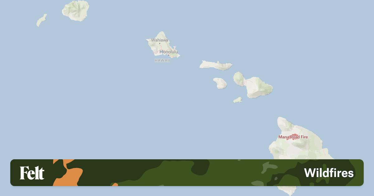 Wildfires in Hawaii
